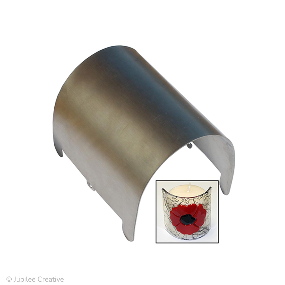 Stainless Steel Create-A-Curve Glass Slumping Mold | Jubilee Creative